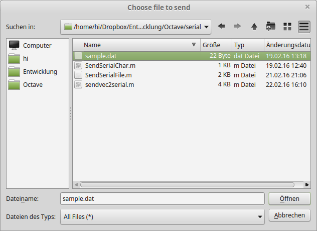 GitHub - haniibrahim/sendvec2serial: Octave Function: Send vector to serial port