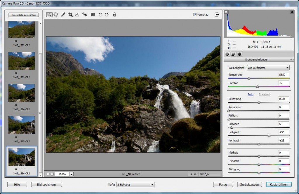 Field Report Photoshop Elements 8 (2/2) – Editor | Hani's Omnium-Gatherum
